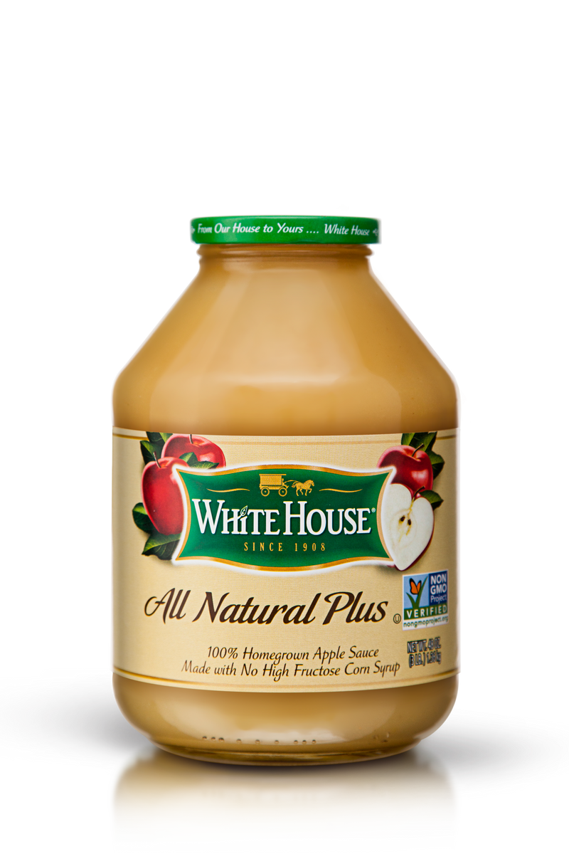 48oz Natural Plus Apple Sauce – White House Foods Official